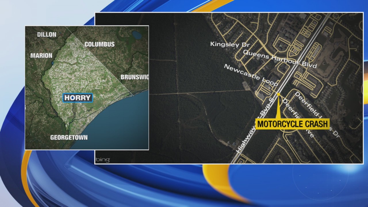 Motorcycle involved crash in Horry County leaves 1 hospitalized – WBTW