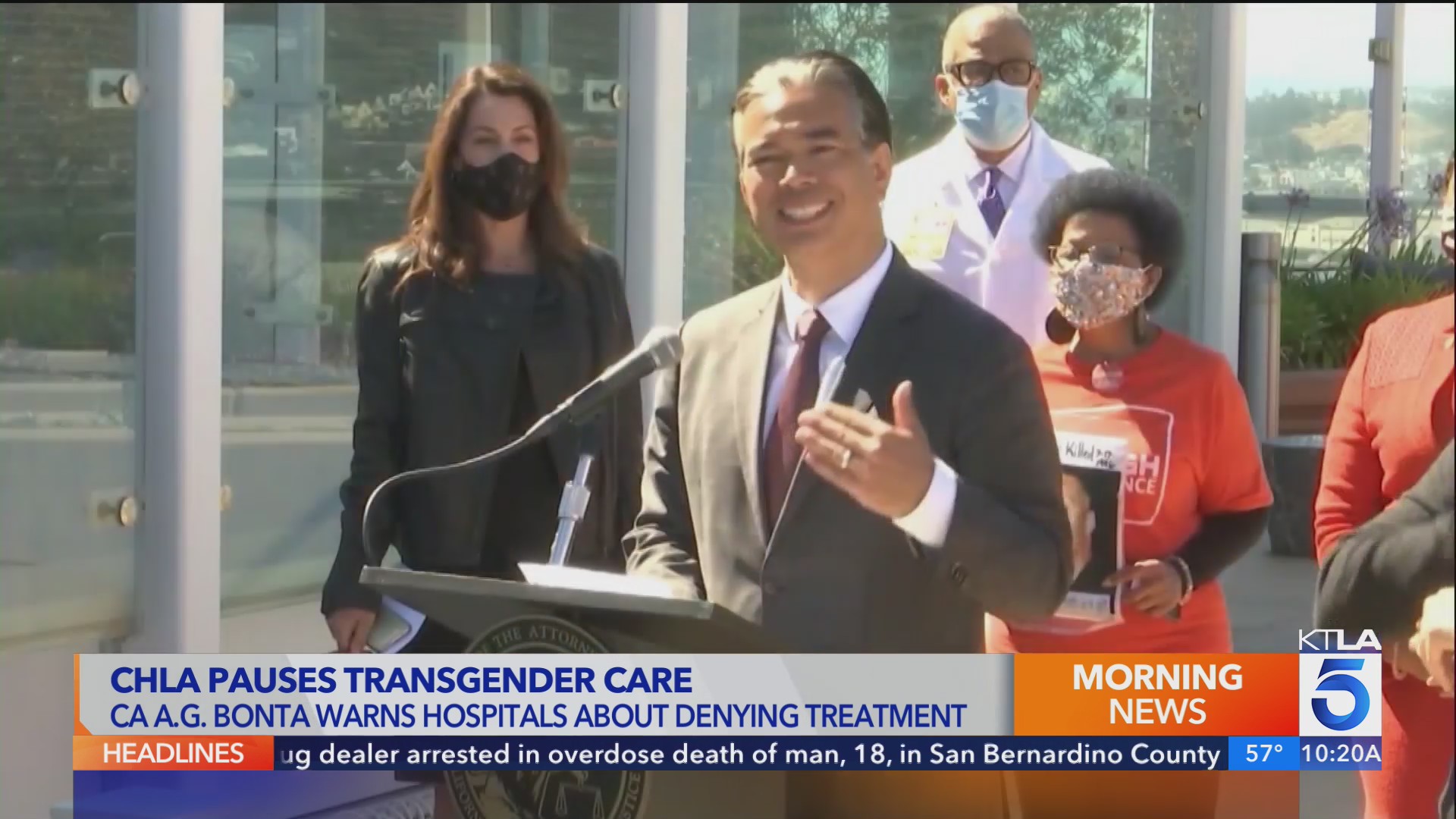 California AG reminds hospitals, clinics that withholding transgender ...