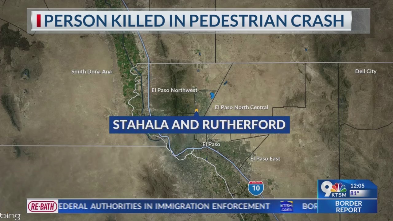 EPPD: 90-year-old woman dead in pedestrian crash in Northeast El Paso – KTSM 9 News