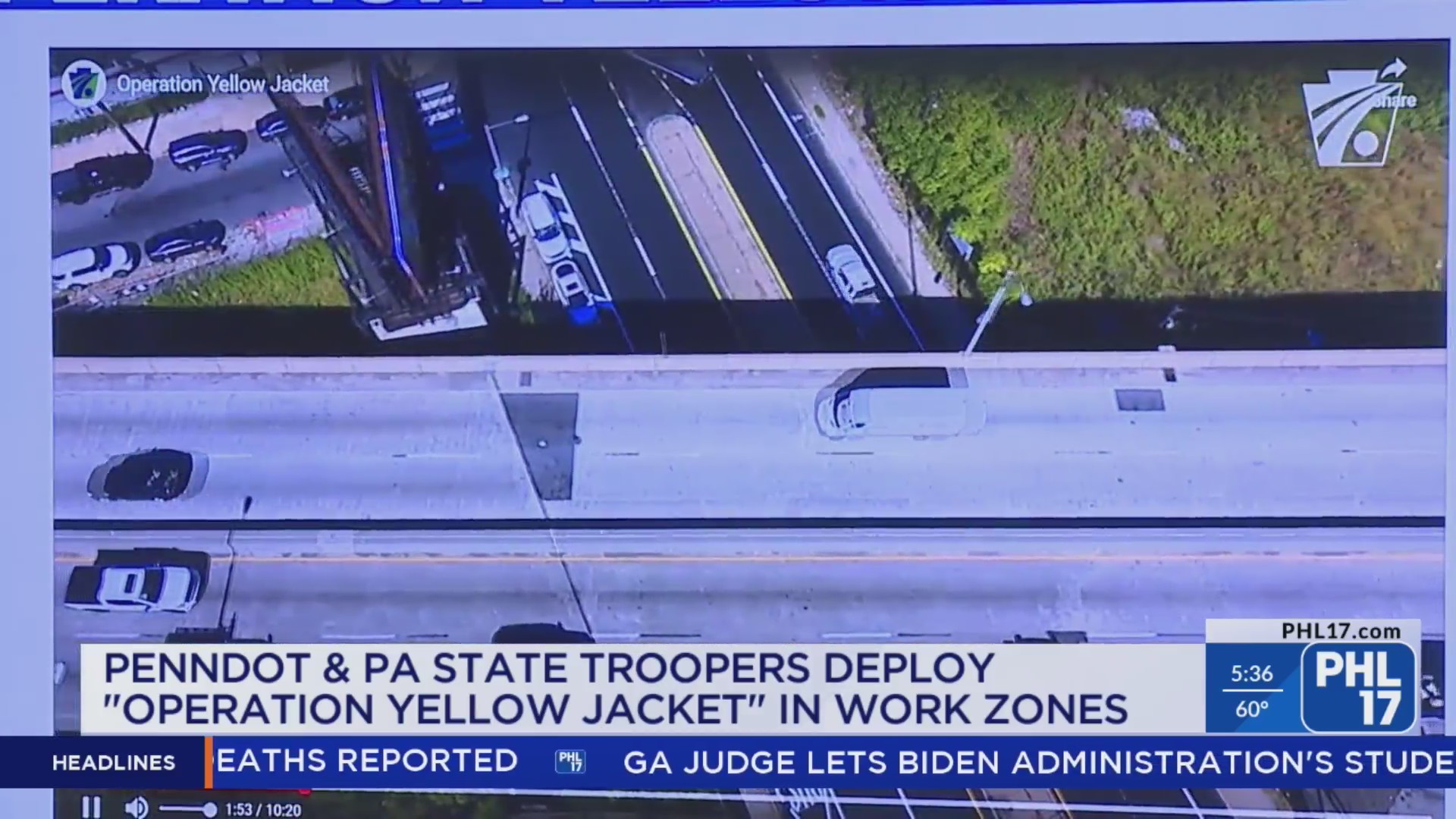 PennDOT & PA State Troopers deploy “Operation Yellow Jacket” – PHL17.com