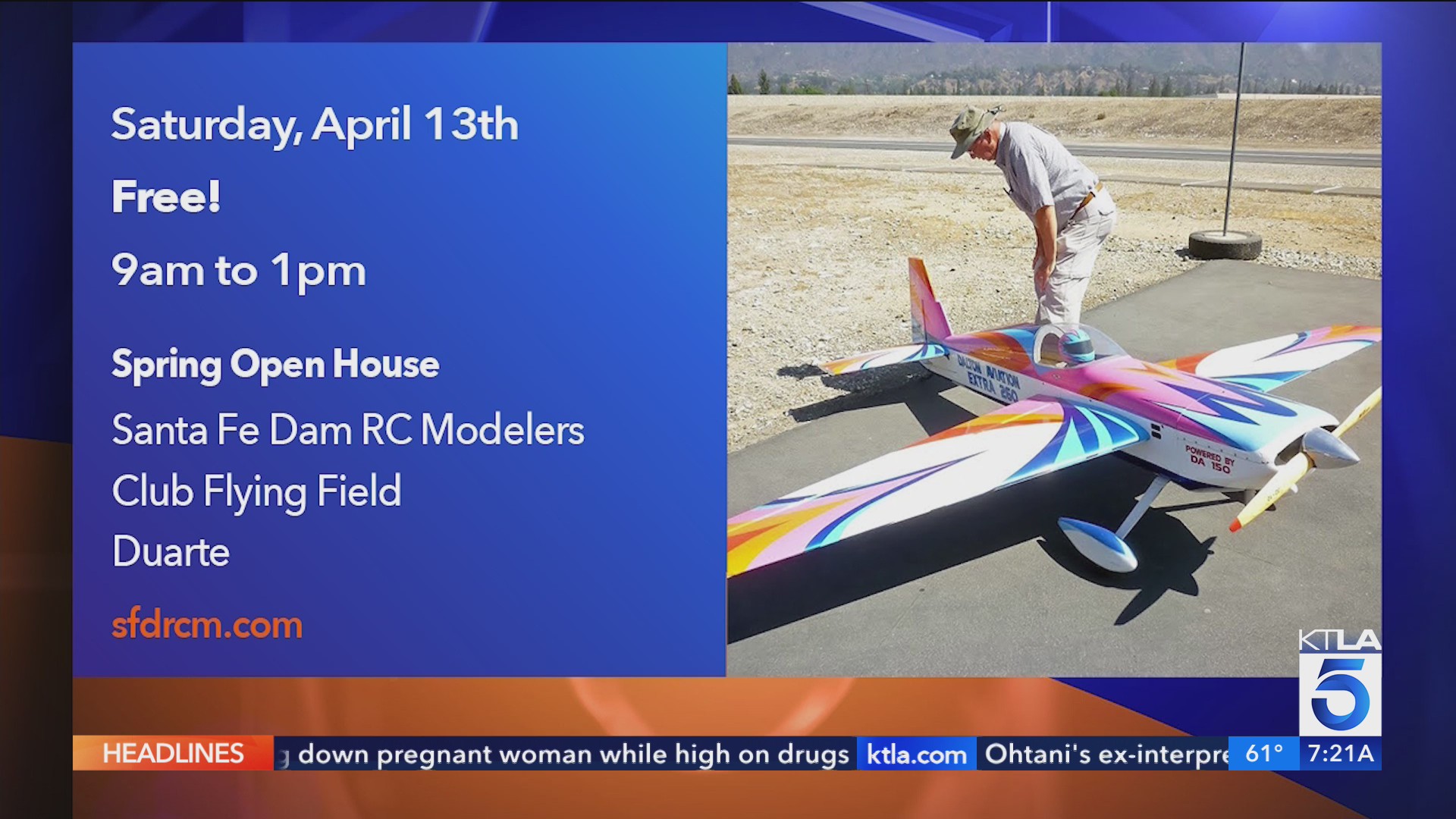 Saturday “Gayle on the Go!”, Saturday, April 13th, 2024 – KTLA