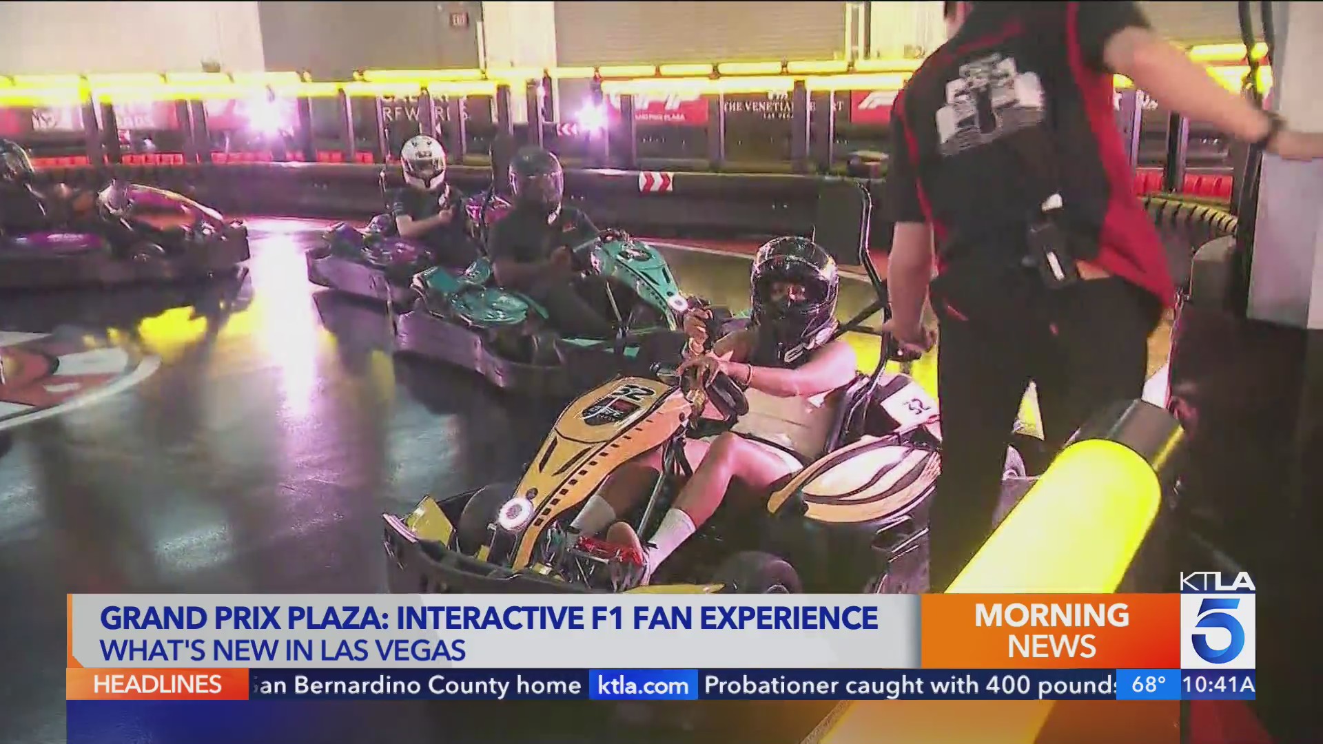 Grand Prix Plaza: The Ultimate F1 experience on the Strip – KTLA
