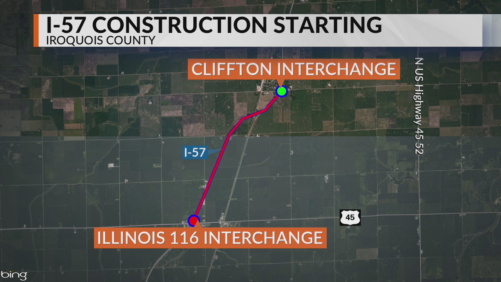 I-57 road work set to start in Iroquois Co. – WCIA.com