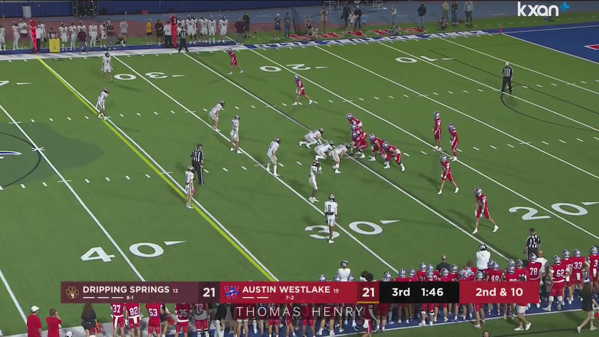 Westlake big play: Rees Wise to Jack Newhouse 66-yard gain – KXAN Austin