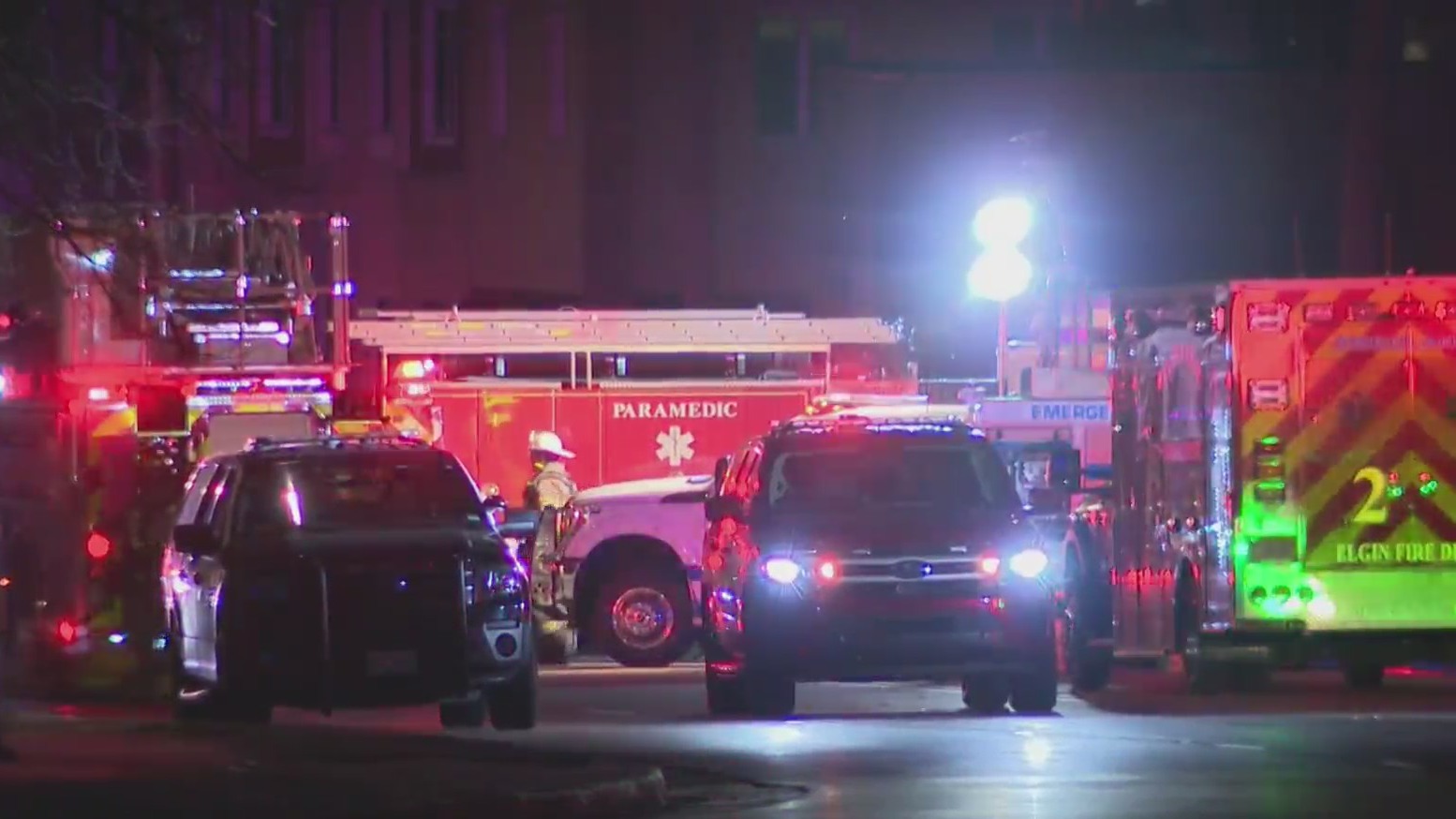 Homeless encampment in Elgin engulfed in flames, no injuries reported ...