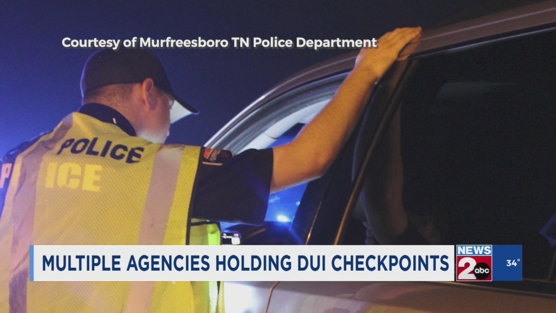 Multiple Middle TN agencies holding DUI checkpoints – WKRN News 2