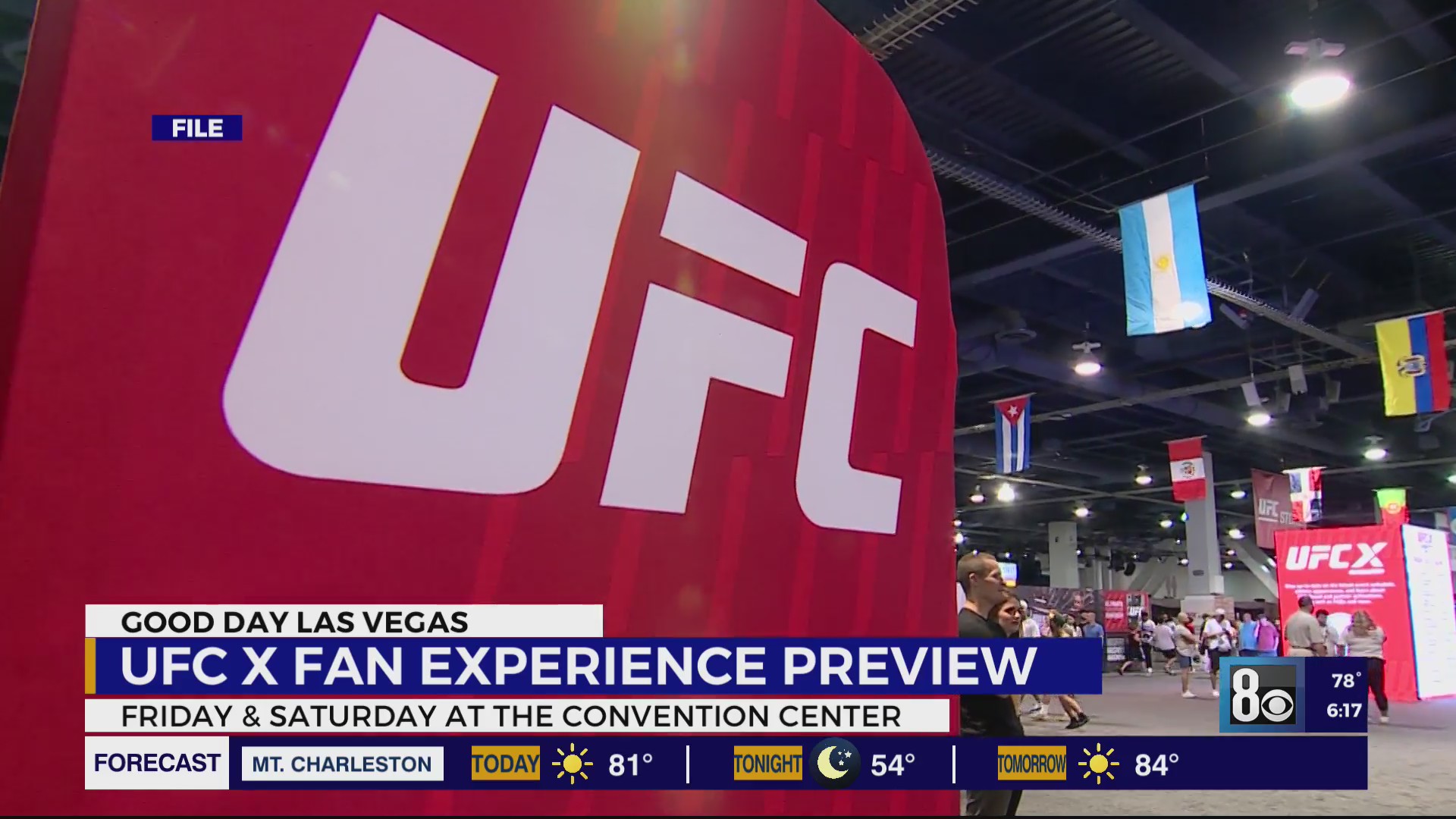 Step inside the Octagon: UFC X Fan Experience preview – KLAS
