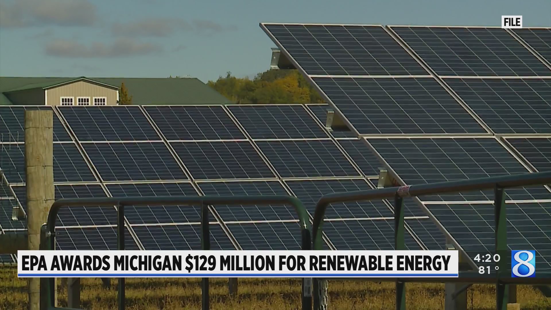 Michigan’s renewable energy push gets big boost from $129 million EPA ...