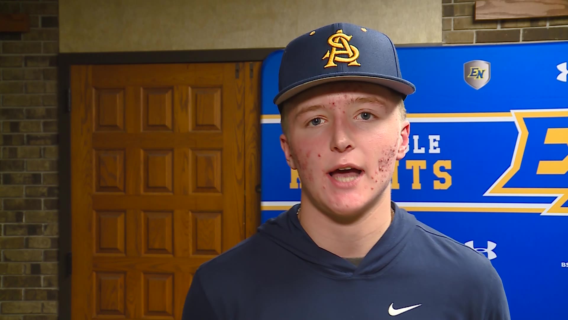 Brody Pruitt full interview on signing with Spring Arbor baseball – WANE 15