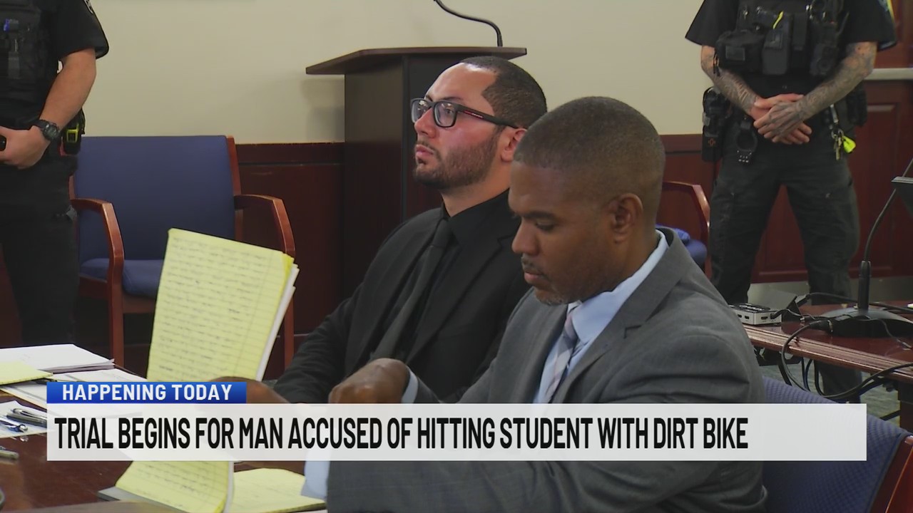 Trial begins for man accused of hitting student with dirt bike – NEWS10 ABC