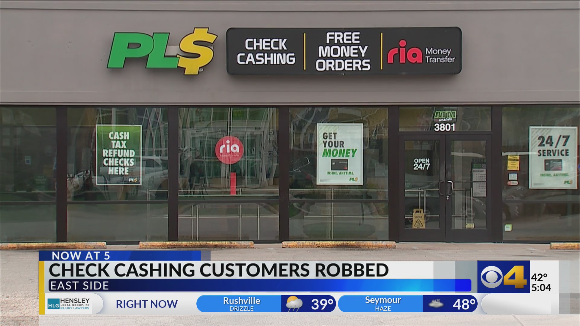 2 men accused of a series of robberies targeting customers leaving ...