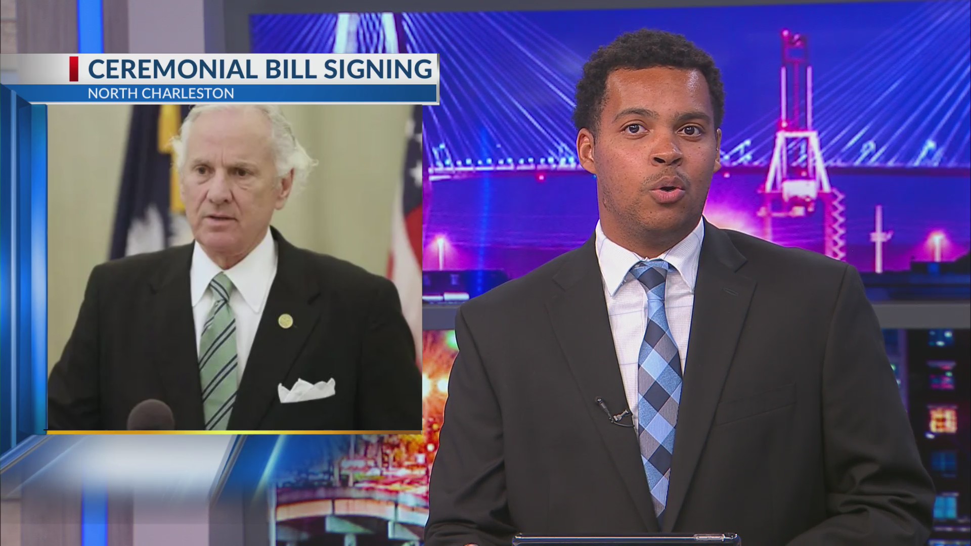 Gov. McMaster holding ceremonial bill signing in North Charleston ...