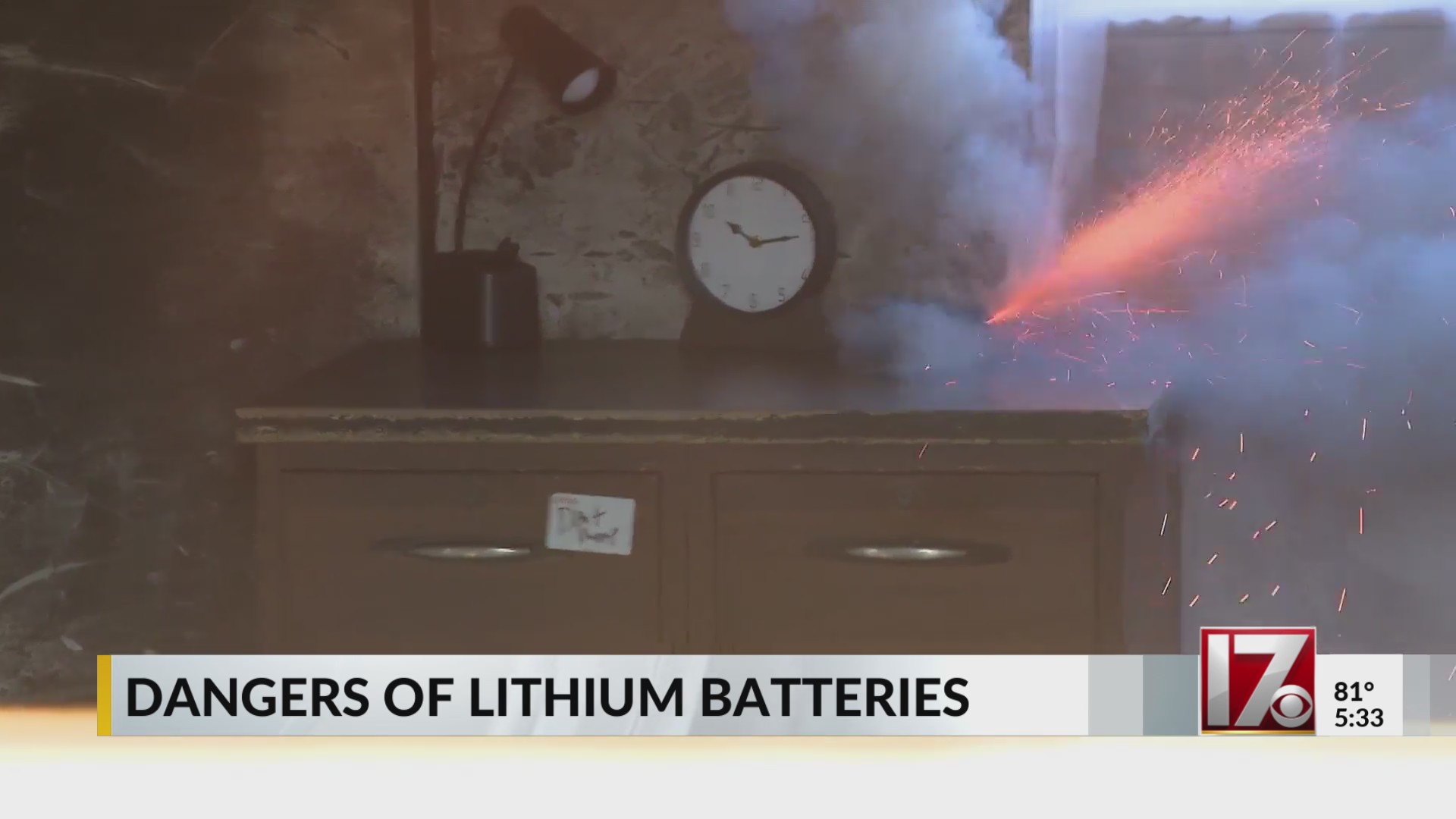 Fire prevention week and the danger of lithium batteries – CBS17.com