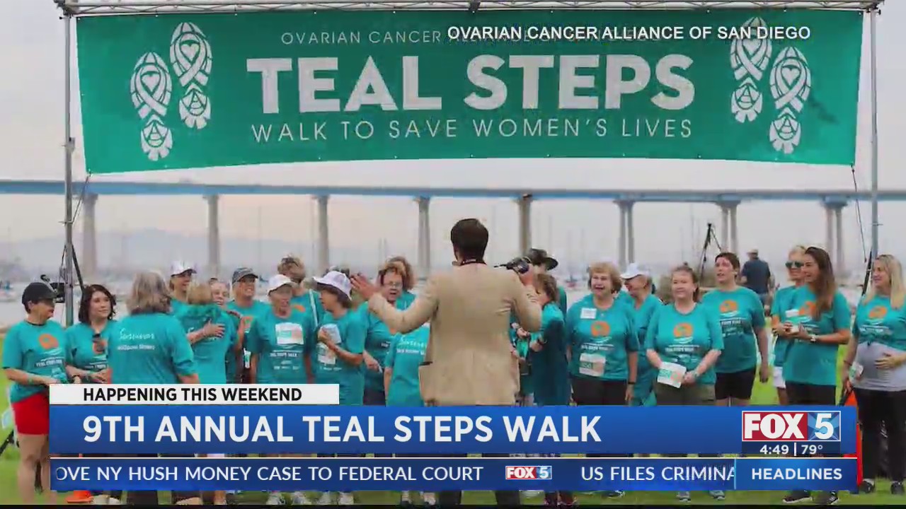 9th Annual Teal Steps Walk – FOX 5 San Diego & KUSI News