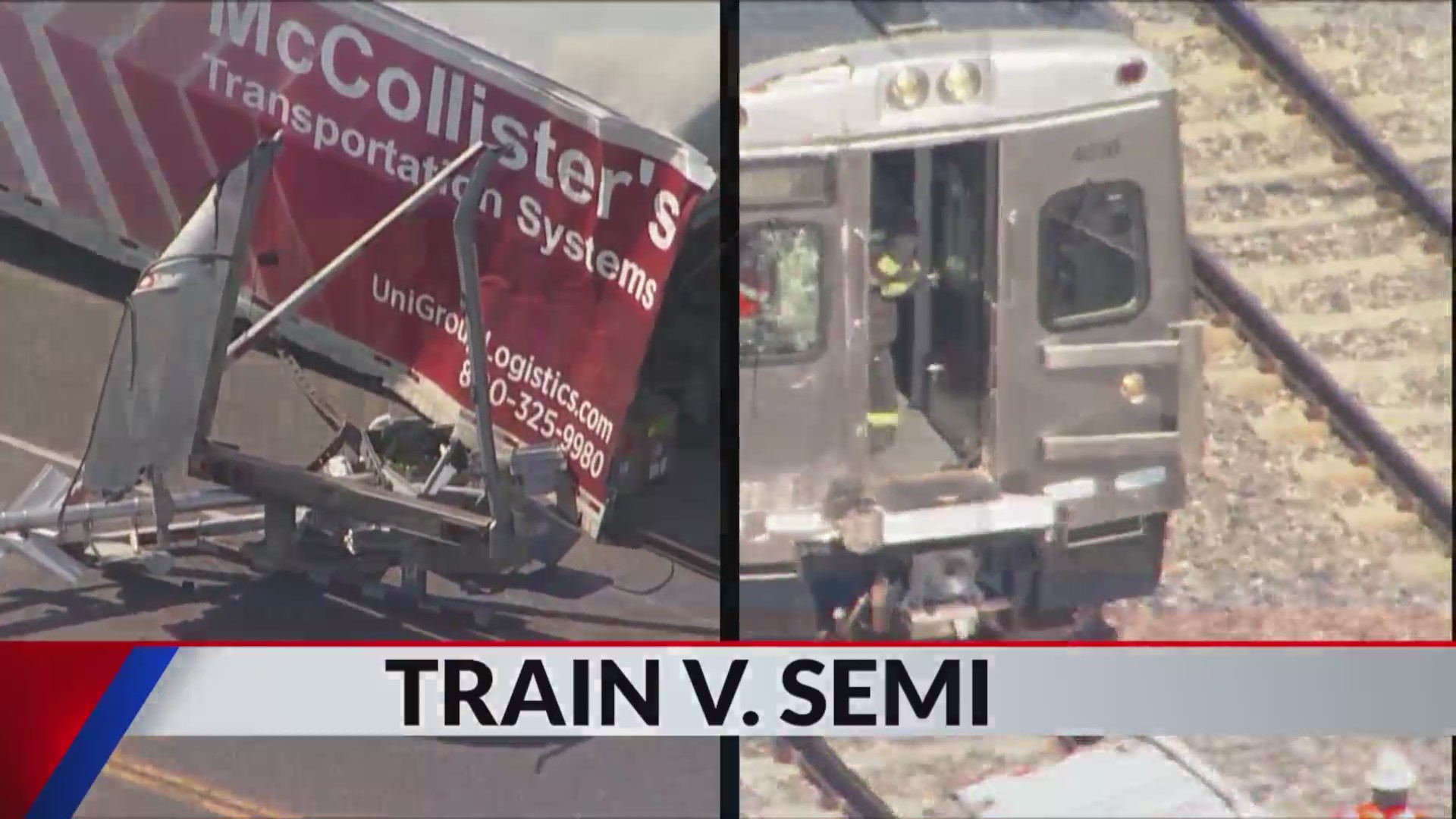 RTD train, semitrailer crash injures 2 in Aurora – FOX21 News Colorado