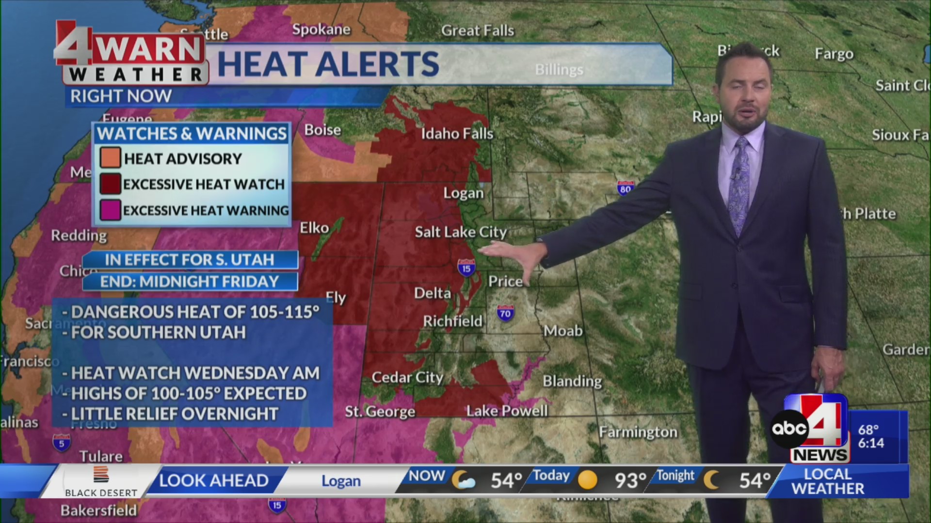 Sizzling week ahead in Utah as heatwave brings record-breaking ...