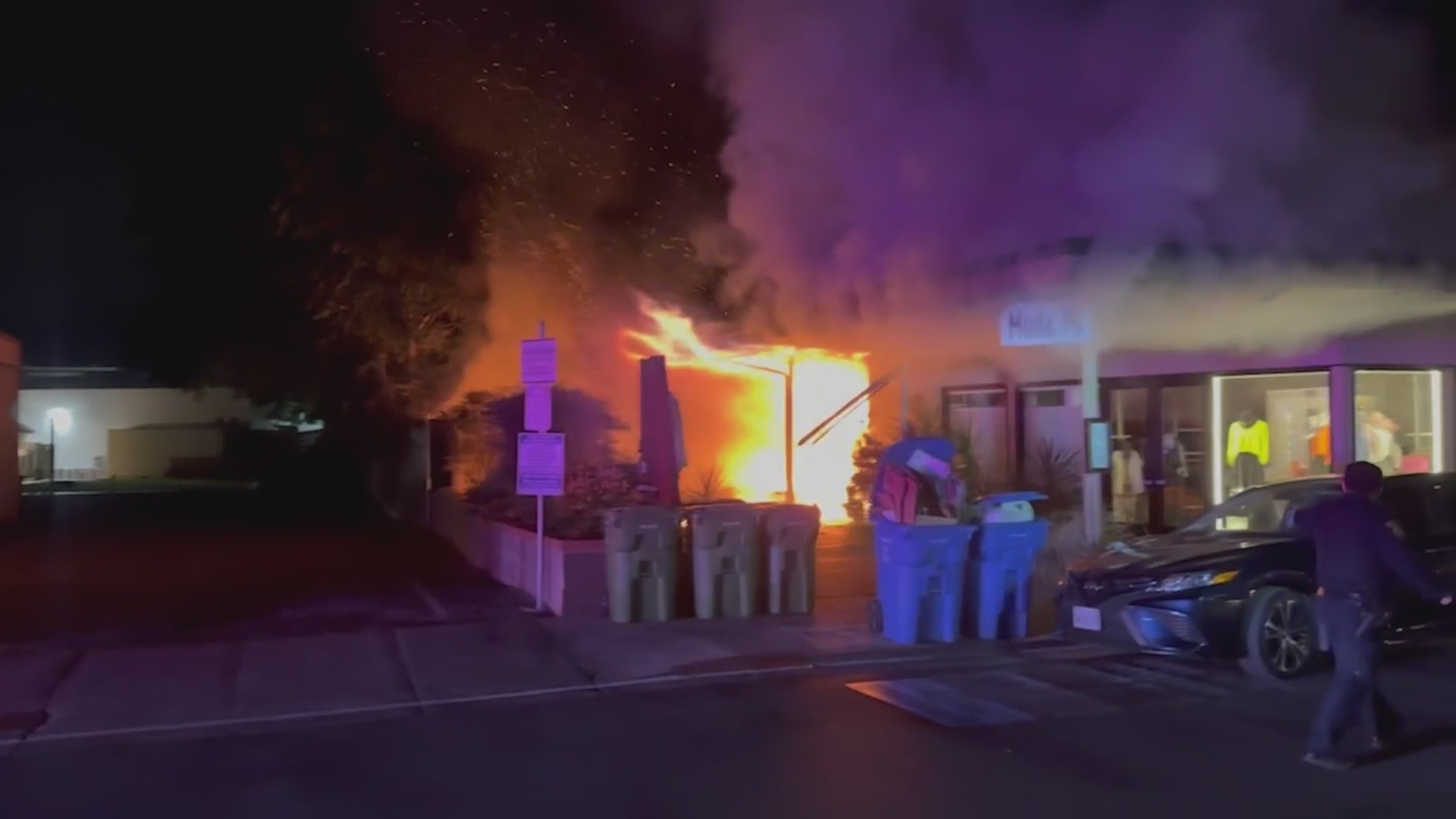 Businesses destroyed by large fire in Danville – KRON4