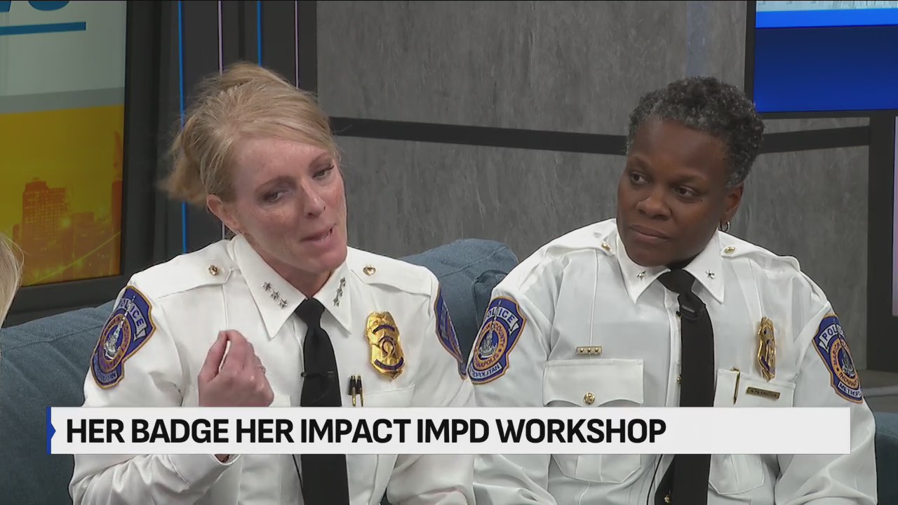 Her badge her impact IMPD workshop – Fox 59
