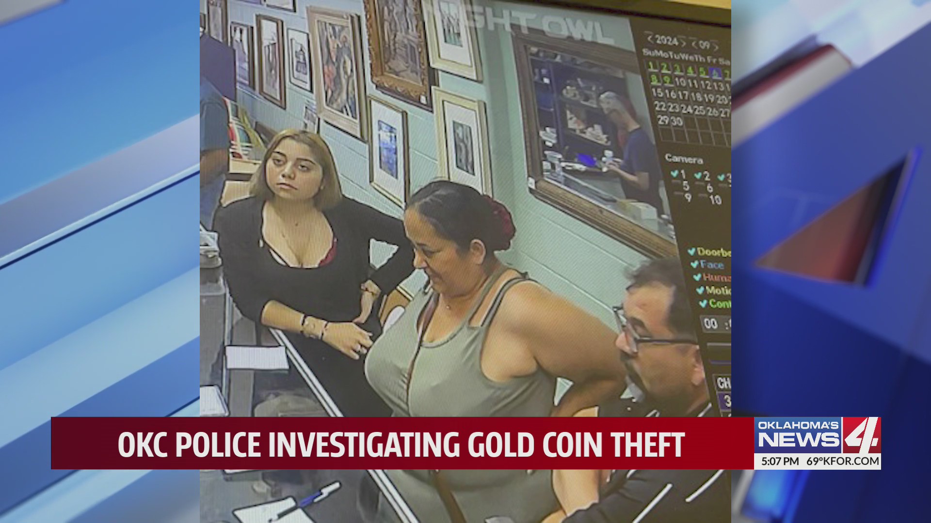 OKC police investigating gold coin theft – KFOR.com Oklahoma City