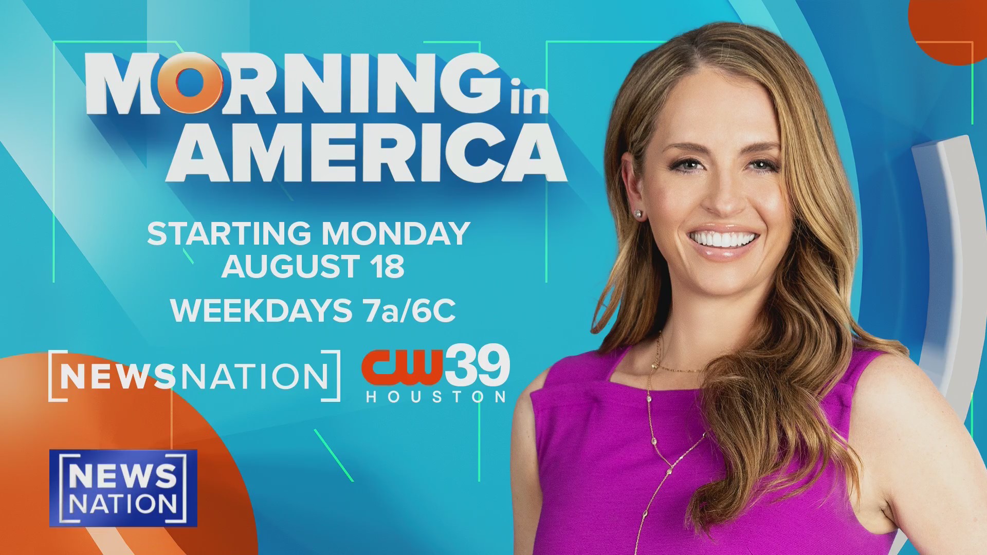Watch Morning in America at 6 a.m. on CW39 starting Monday August 18 ...