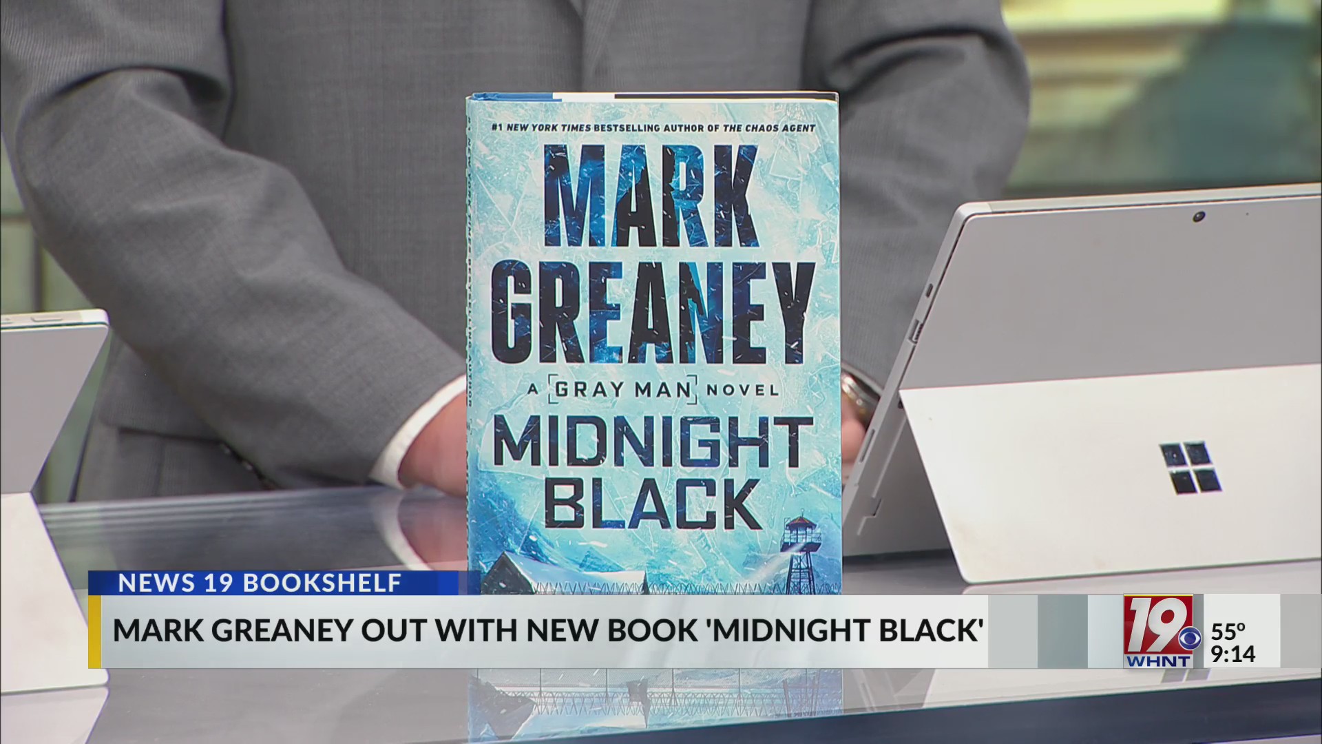 News 19 Bookshelf: Midnight Black by Mark Greaney | Feb. 27, 2025 | News 19 at 9 a.m. – WHNT.com