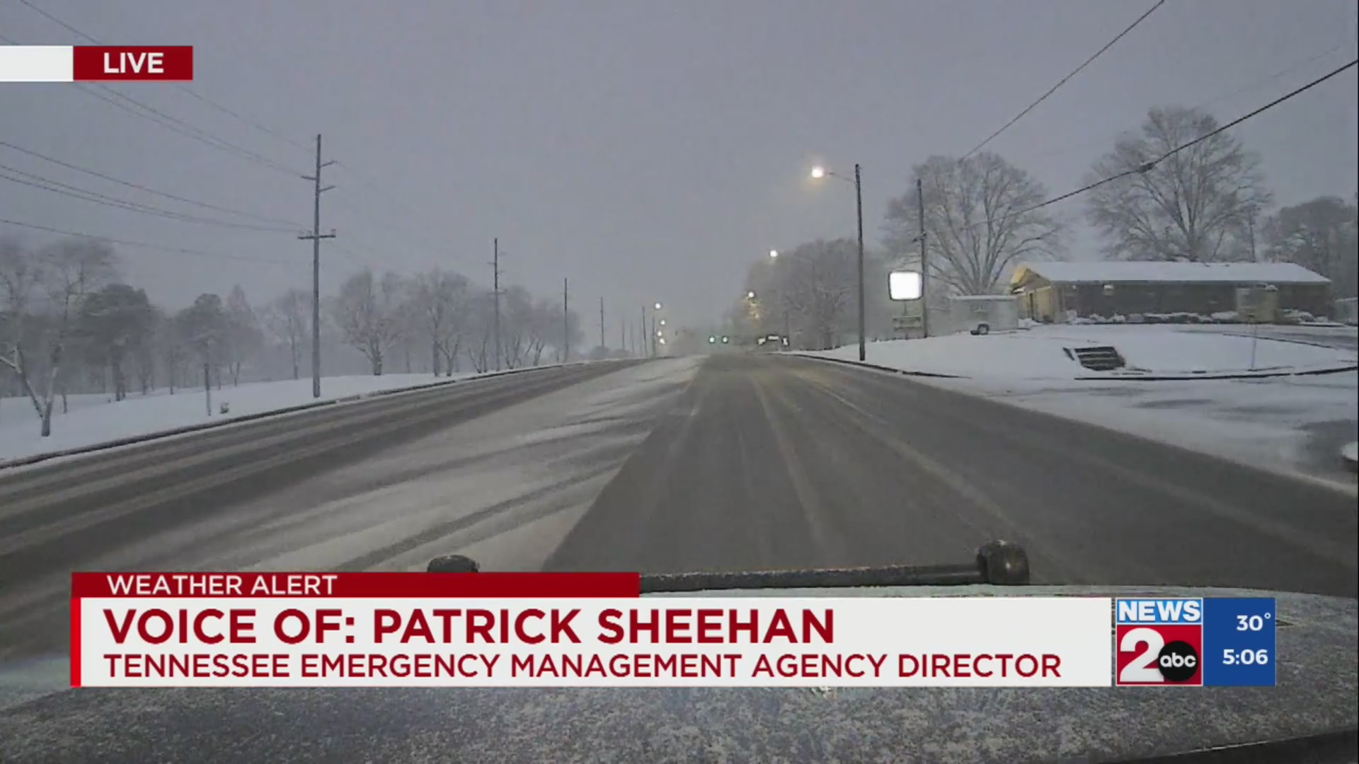 TEMA shares update on TN road conditions heading into Friday evening ...