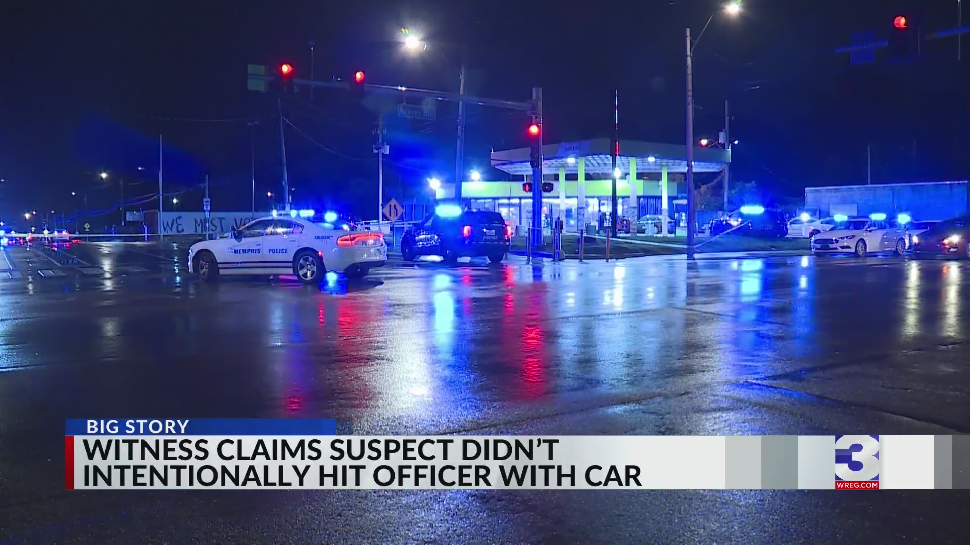 Witness claims suspect didn’t intentionally hit officer with his car ...