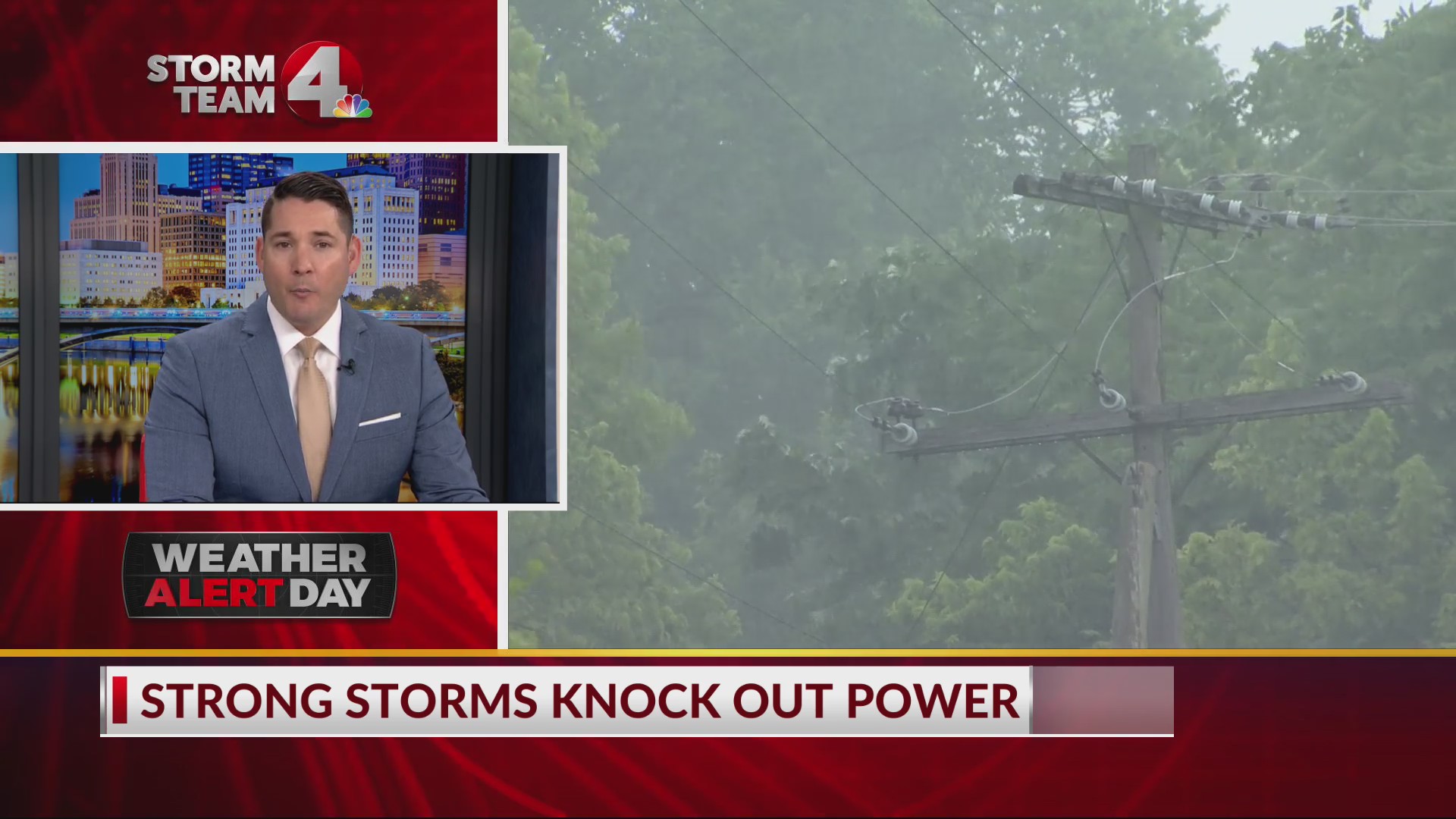 Strong storms Saturday knock out power to thousands – NBC4 WCMH-TV
