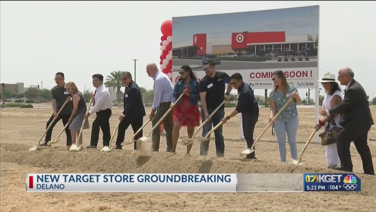 New Target store groundbreaking in Delano – KGET 17 News