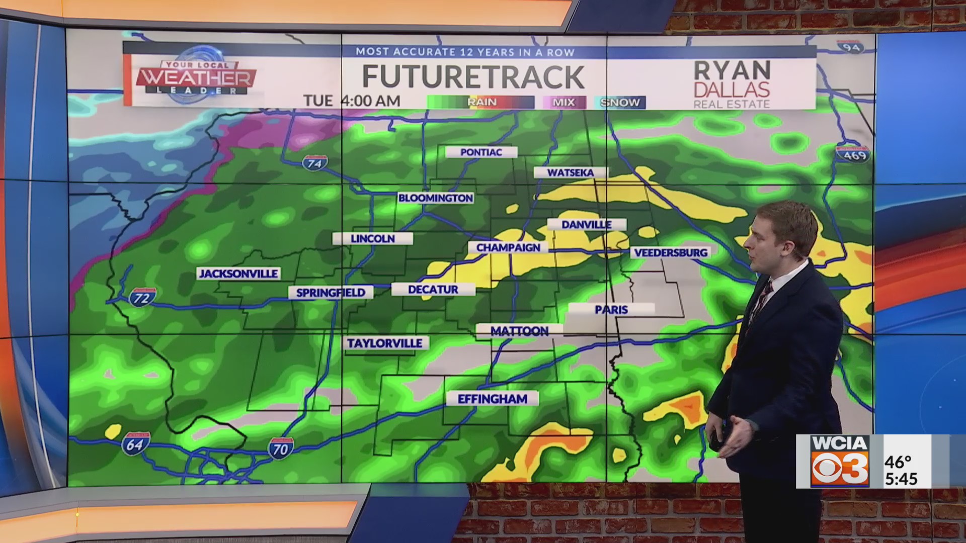 Weather Now: More widespread rain Monday Night before bitter cold air ...