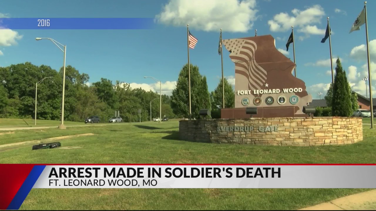 Person of interest arrested in death of Ft. Leonard Wood soldier – KOLR ...
