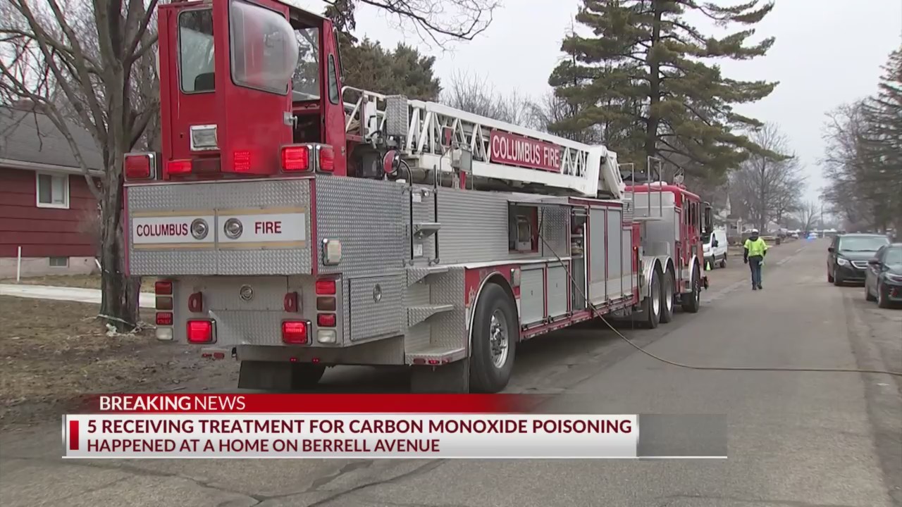 Five hospitalized from carbon monoxide poisoning near northeast ...