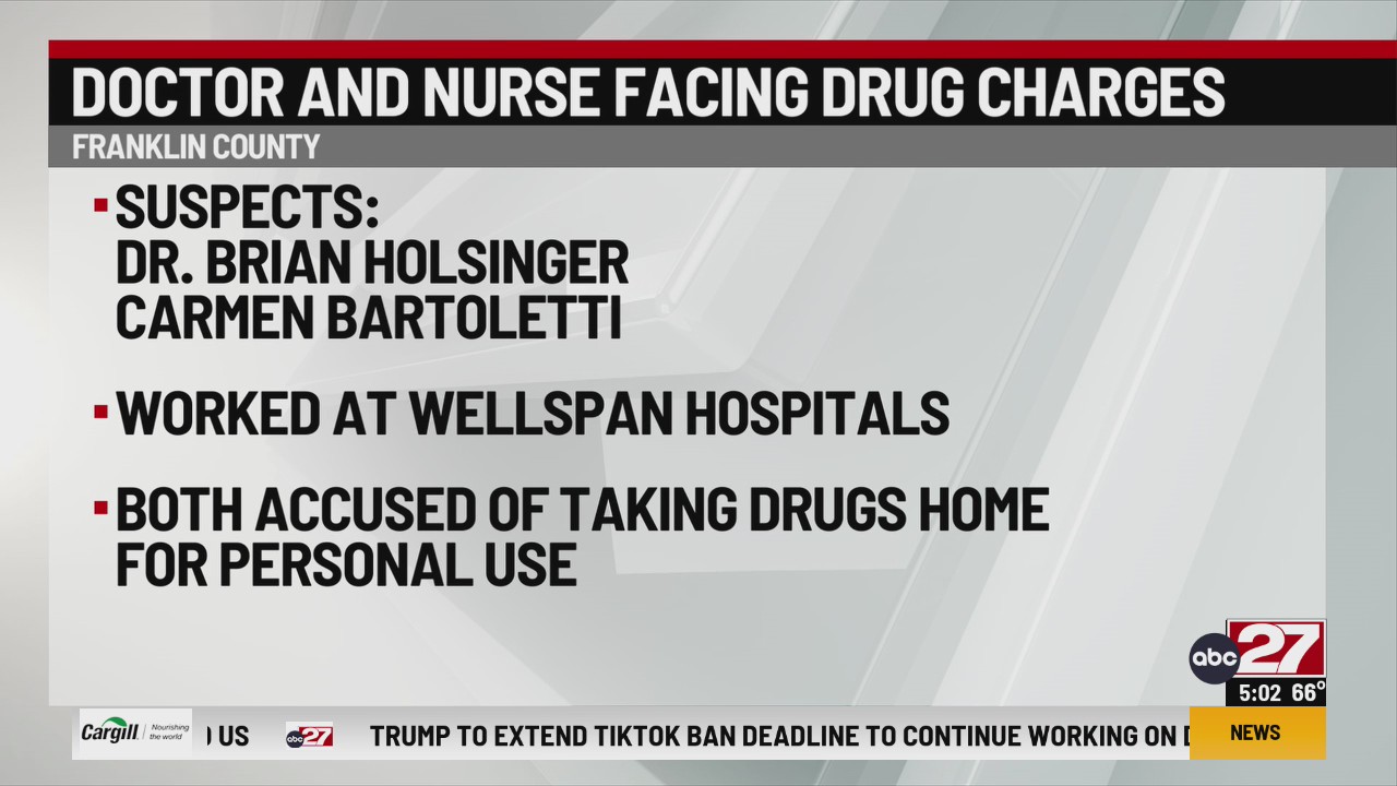 WellSpan doctor, nurse accused of diverting, personally using ...