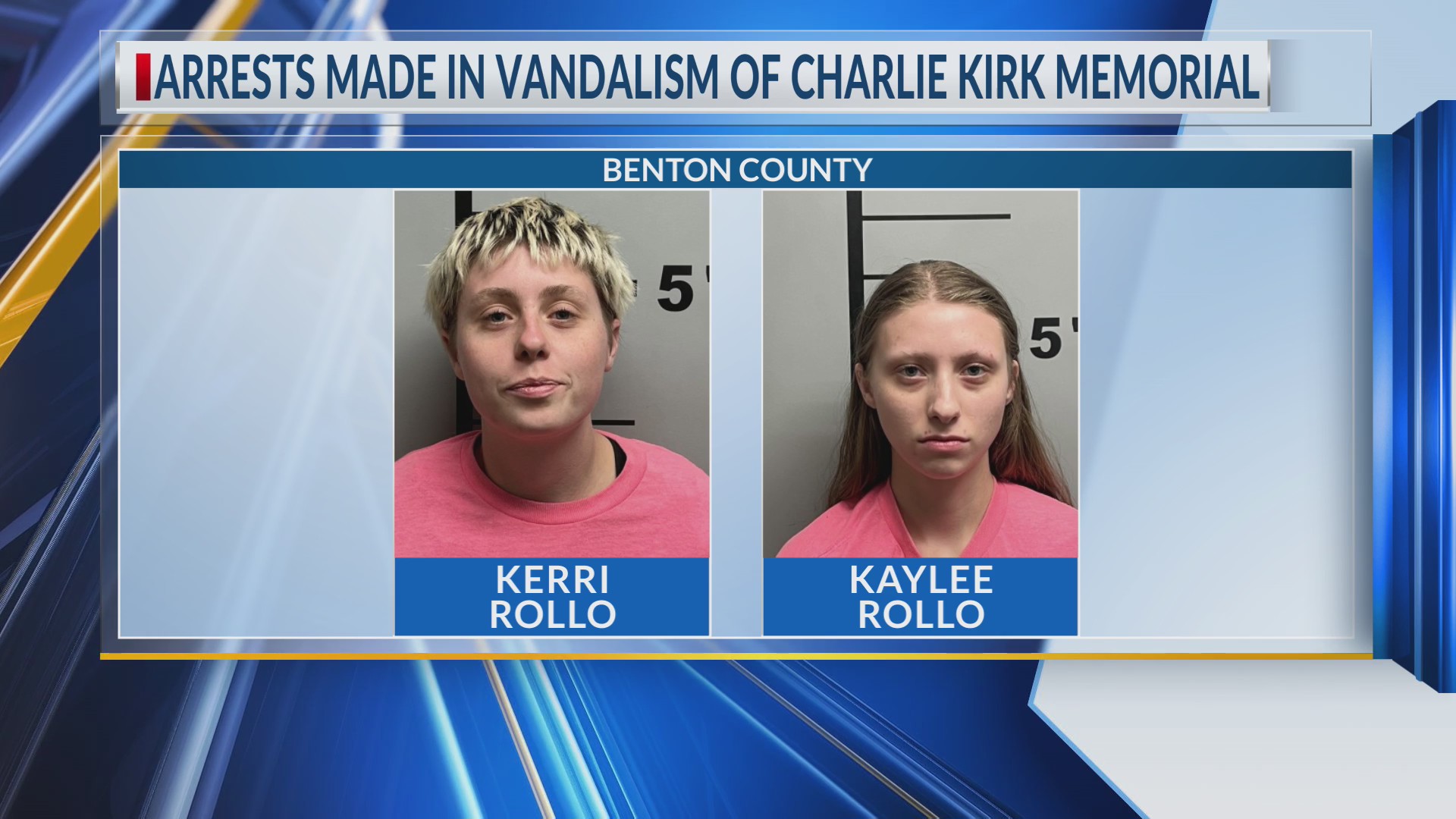 2 arrests made in connection with Charlie Kirk memorial vandalism at ...