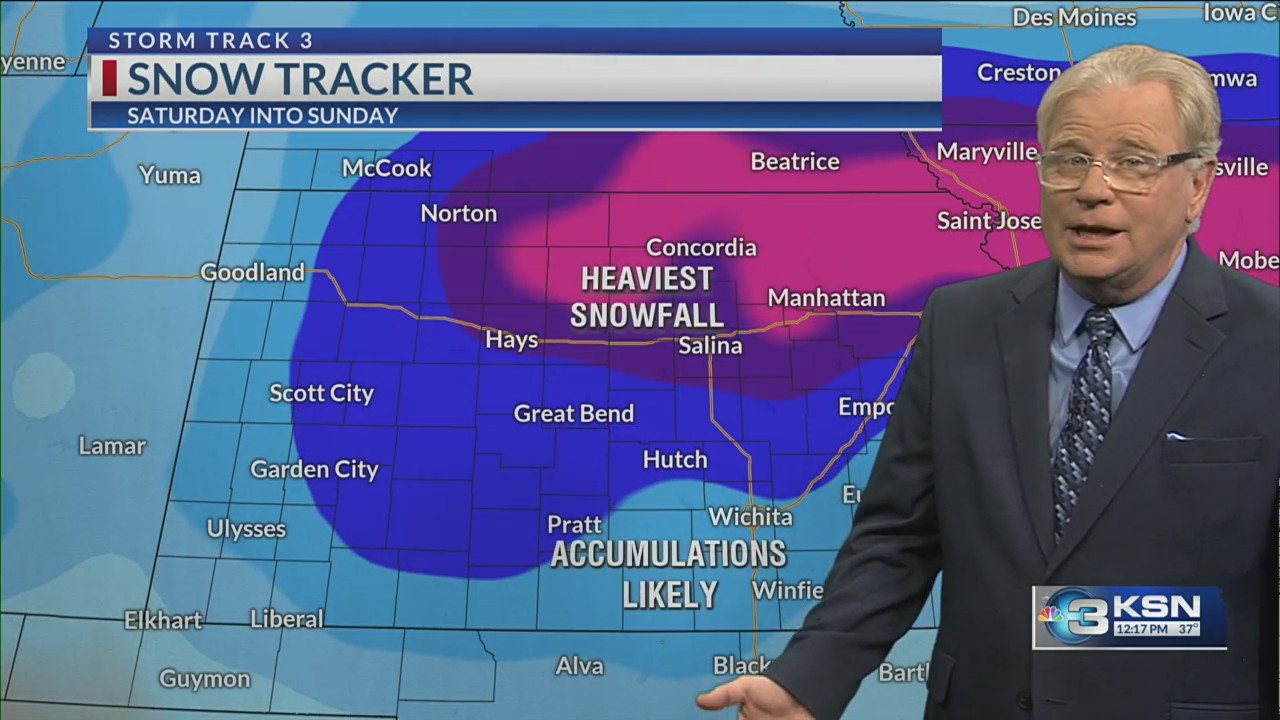 Friday Midday Forecast – KSN-TV