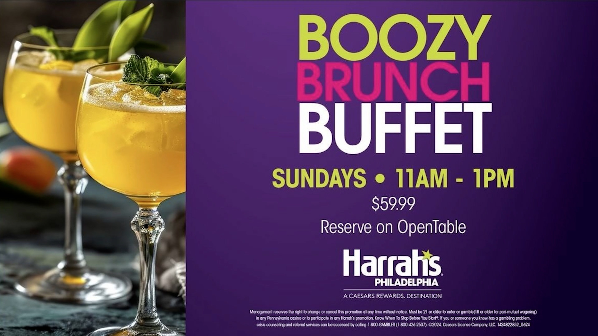 Harrah’s Philadelphia Boozy Brunch – PHL17.com