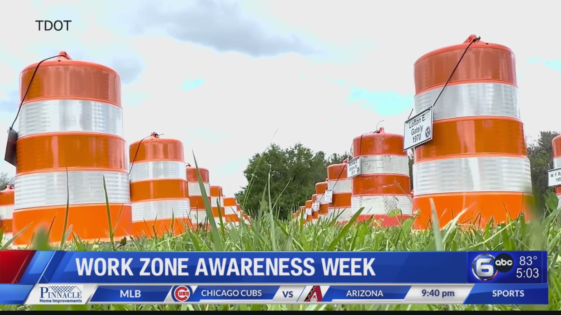 Knoxville memorial for TDOT workers reminds drivers of work zone ...