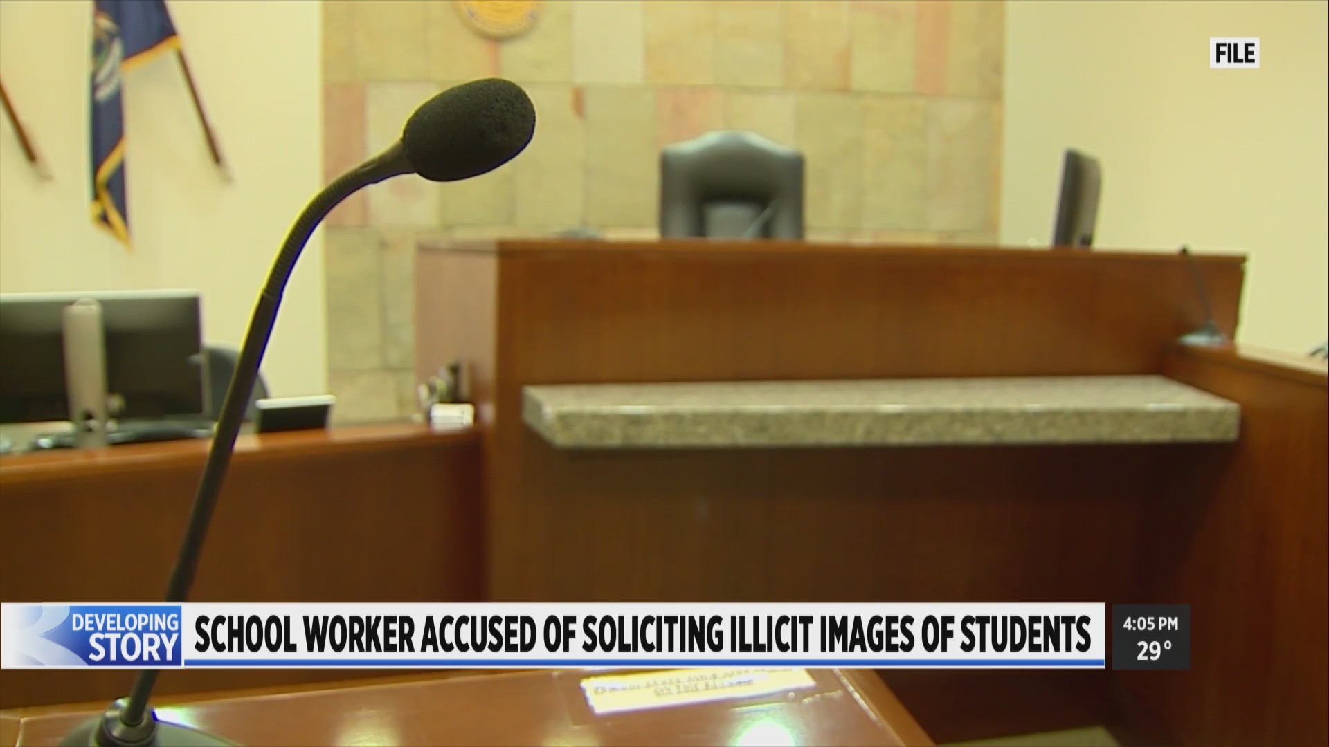 Cedar Springs school worker accused of soliciting illicit images of ...
