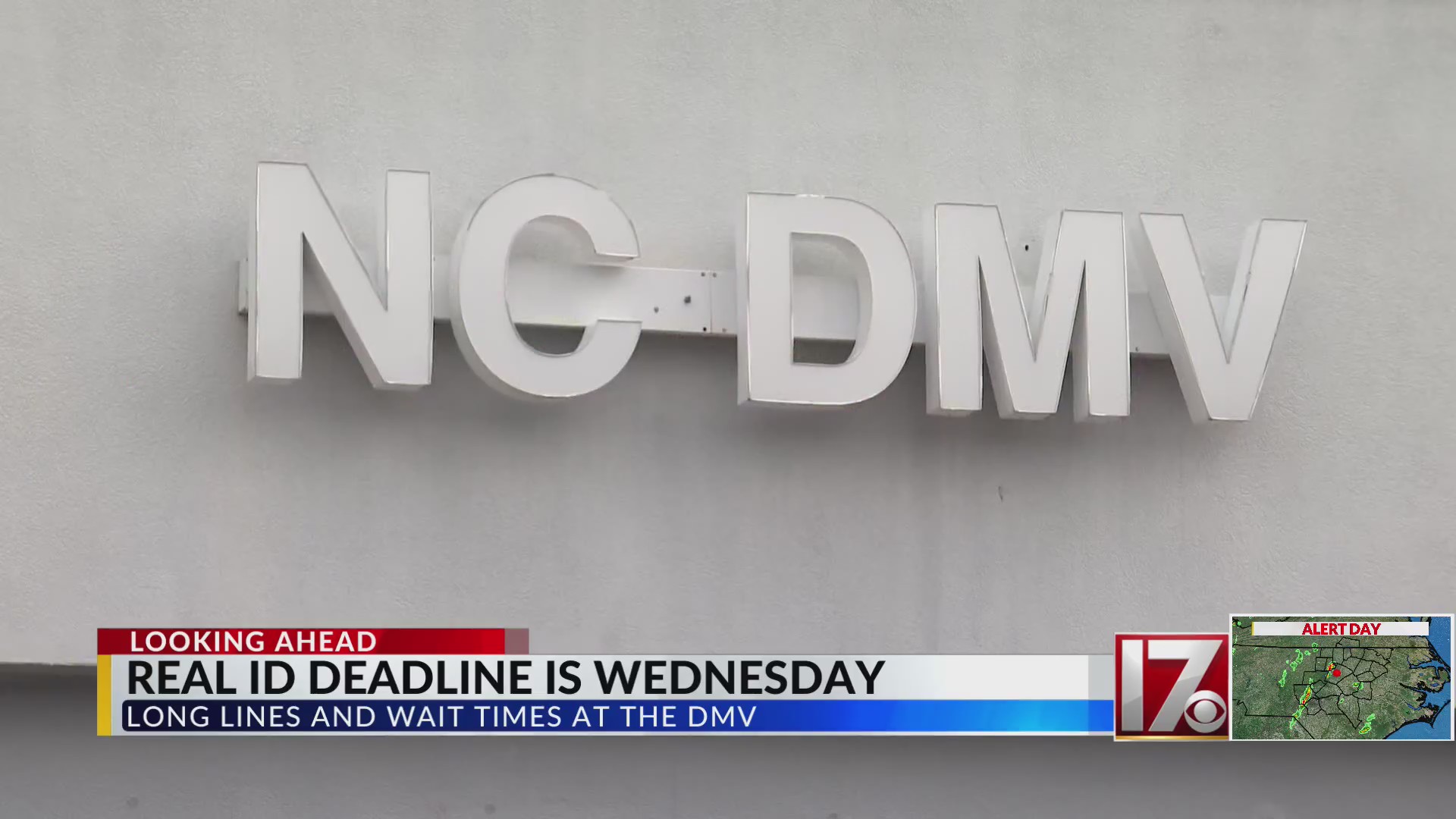 DMV lines long as Real ID deadline approaches – CBS17.com