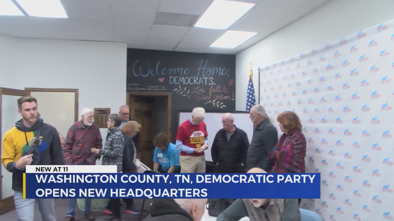 Washington Co. Democratic Party opens new headquarters in Johnson City ...