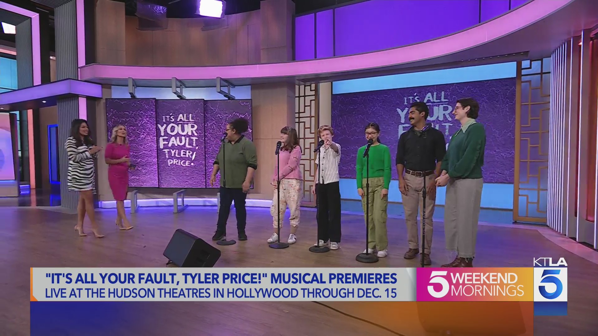 ‘Tyler Price’ team previews new musical at Hudson Theatre – KTLA