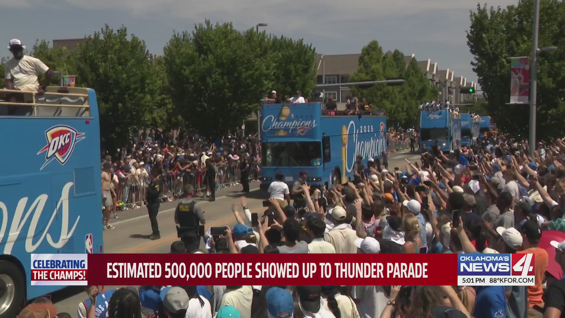 Estimated 500,000 people showed up to Thunder parade – KFOR.com ...