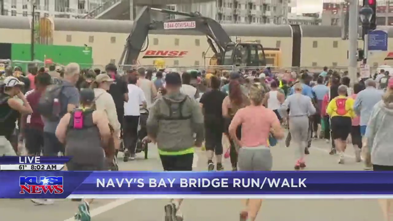 Navy’s Bay Bridge Run/Walk takes place – FOX 5 San Diego & KUSI News