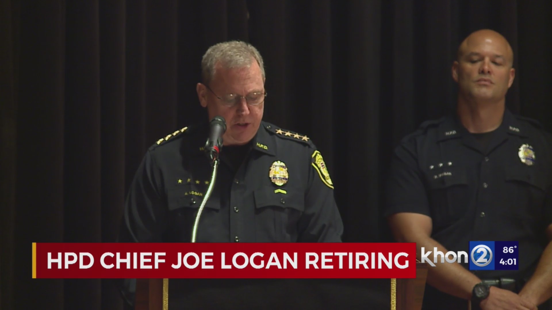 HPD Chief Joe Logan announces retirement – KHON2