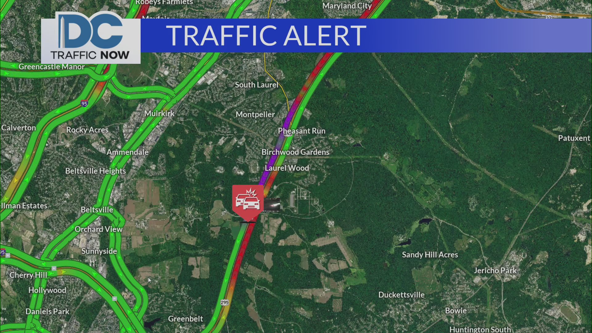 Traffic Alert: Deadly crash causes delays on Baltimore-Washington ...