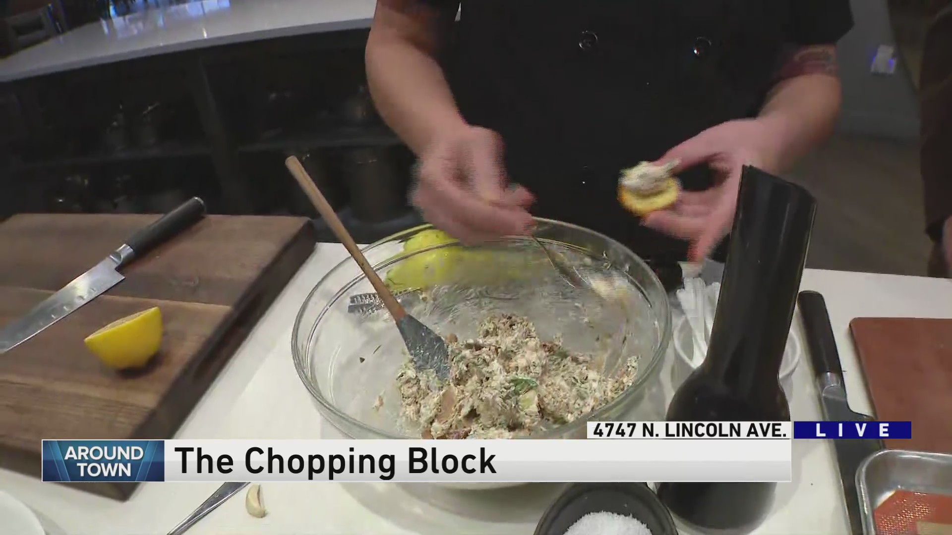 Dean cooks at The Chopping Block for New Year’s – WGN-TV