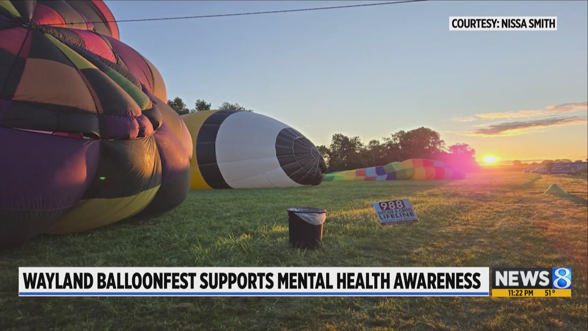Wayland Balloonfest takes to the skies for mental health awareness ...