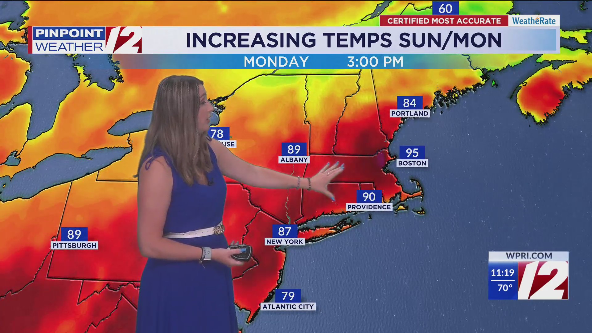 WPRI 12 Weather Forecast 7/4/25 – WPRI.com