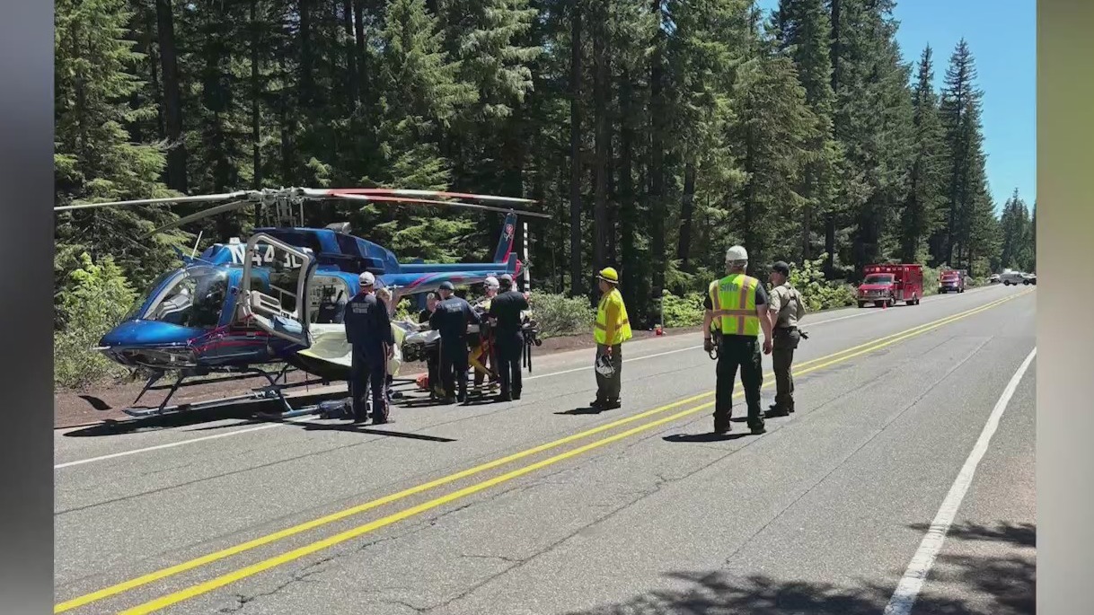 Elderly man rescued after 40 foot fall at Sahalie Falls – KOIN.com
