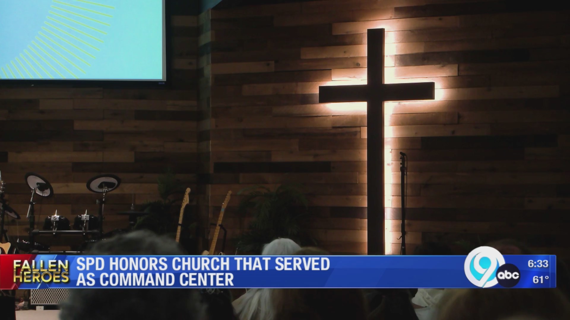 SPD honors church that served as command center – WSYR